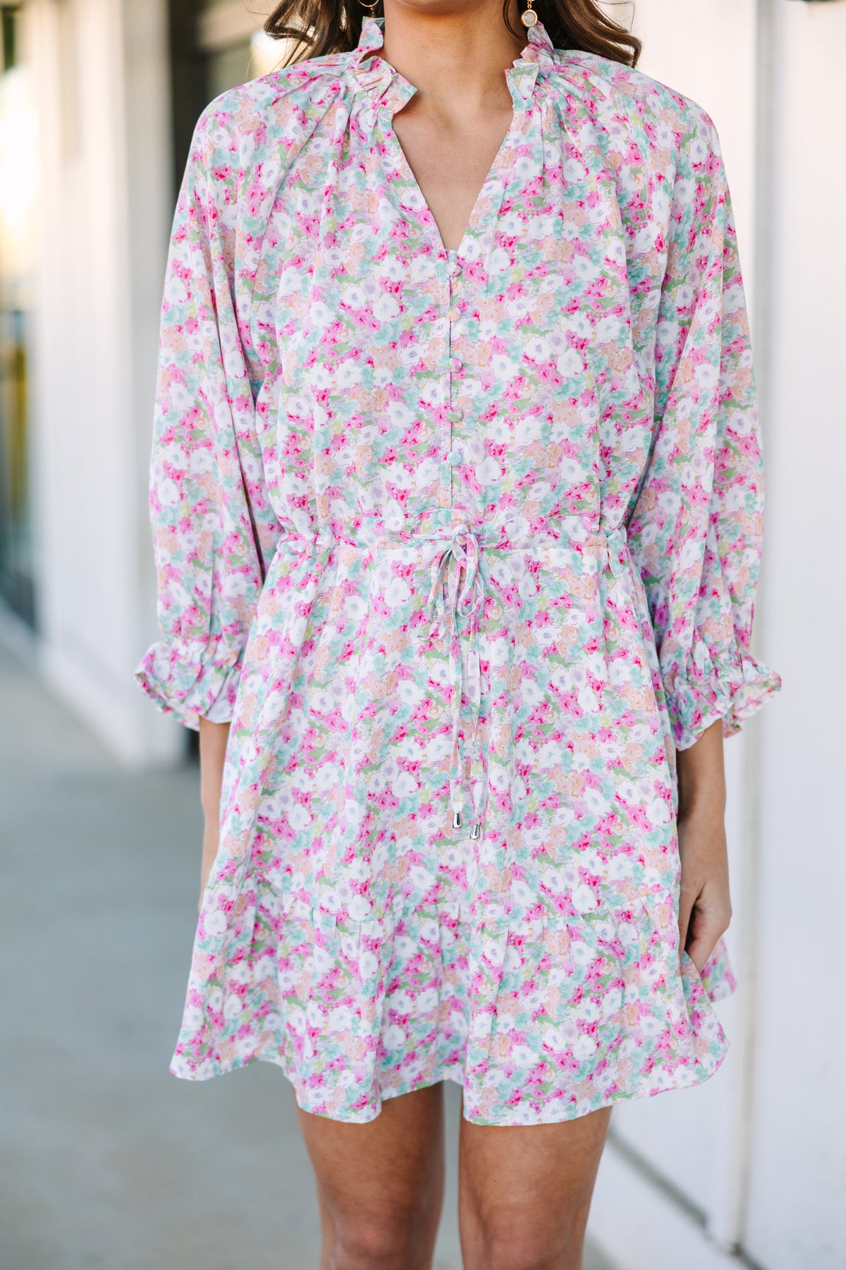 Better Get Going Pink Floral Dress – Shop the Mint