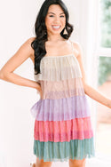 Found True Love Multicolored Tiered Dress – Shop the Mint