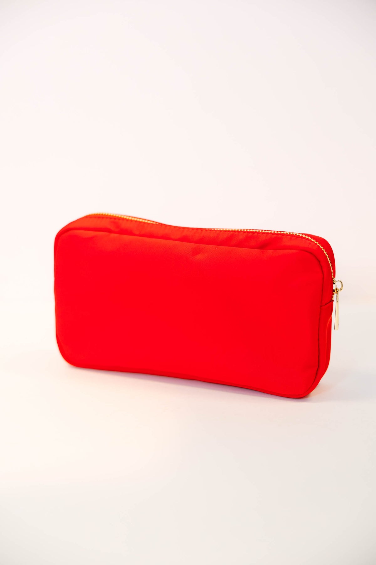 Let's Get Going Red Varsity Cosmetic Bag, Medium – Shop the Mint