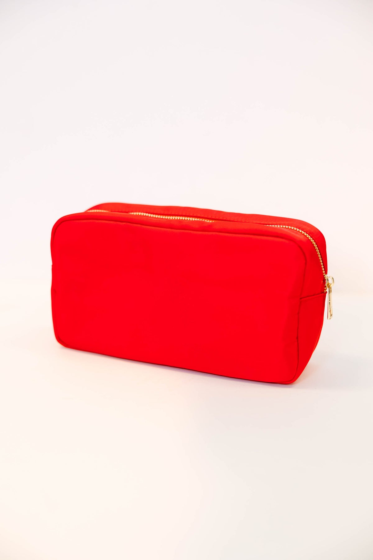 Let's Get Going Red Varsity Cosmetic Bag, Large – Shop the Mint