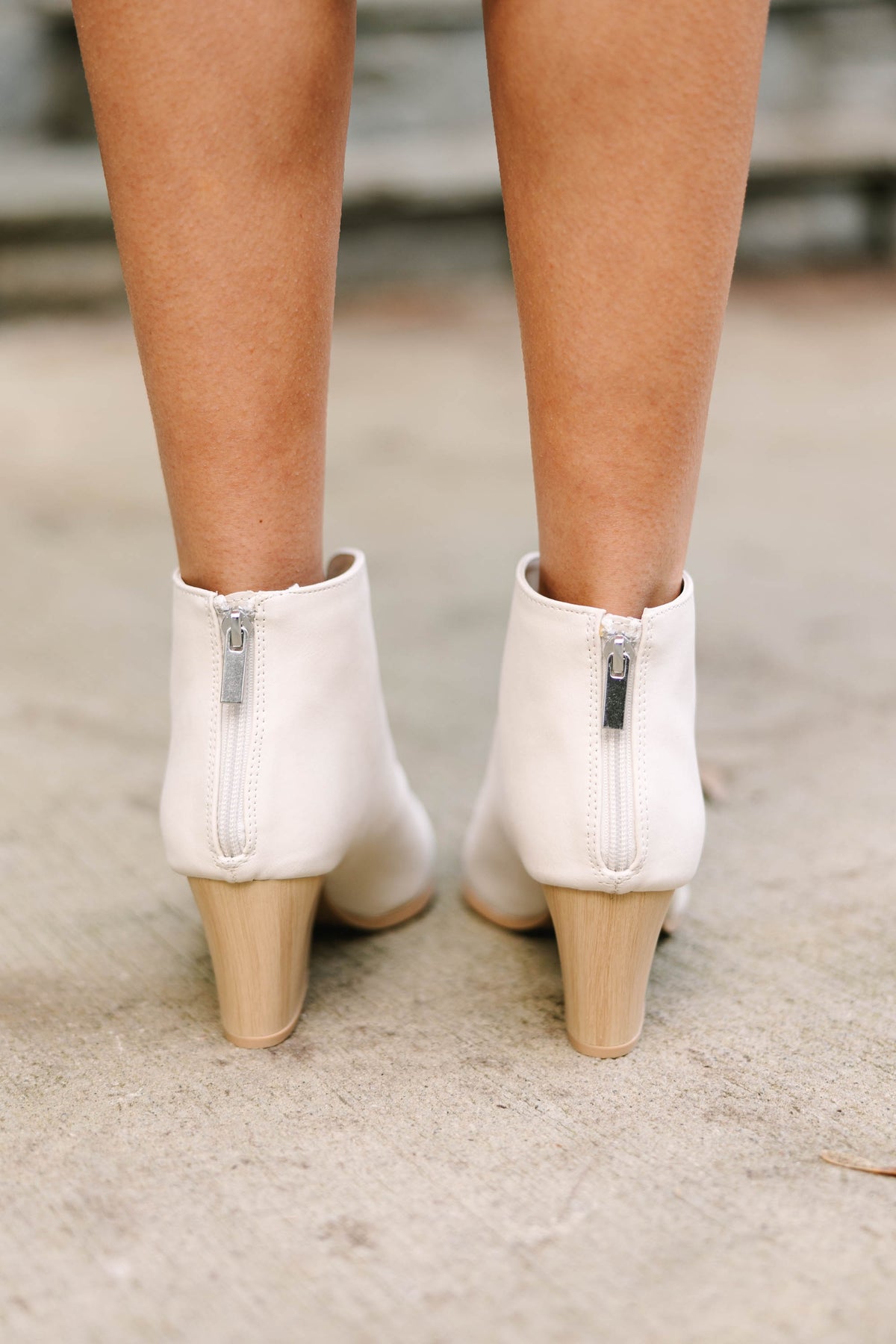 Work With It White Booties – Shop the Mint