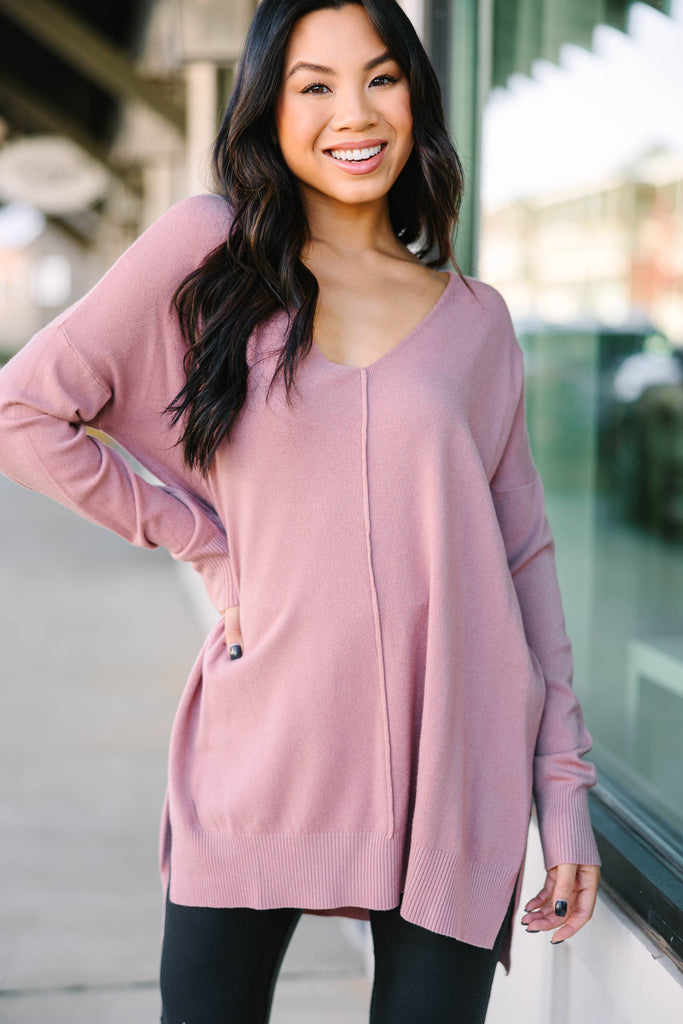 Get To Know You Light Rose Pink Tunic – Shop the Mint