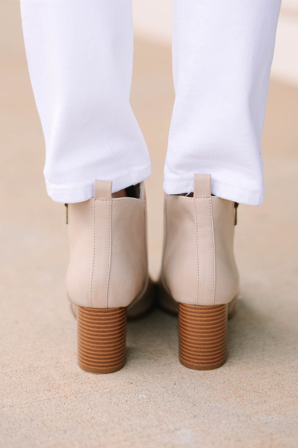 Classic Case Beige Brown Booties – Shop the Mint