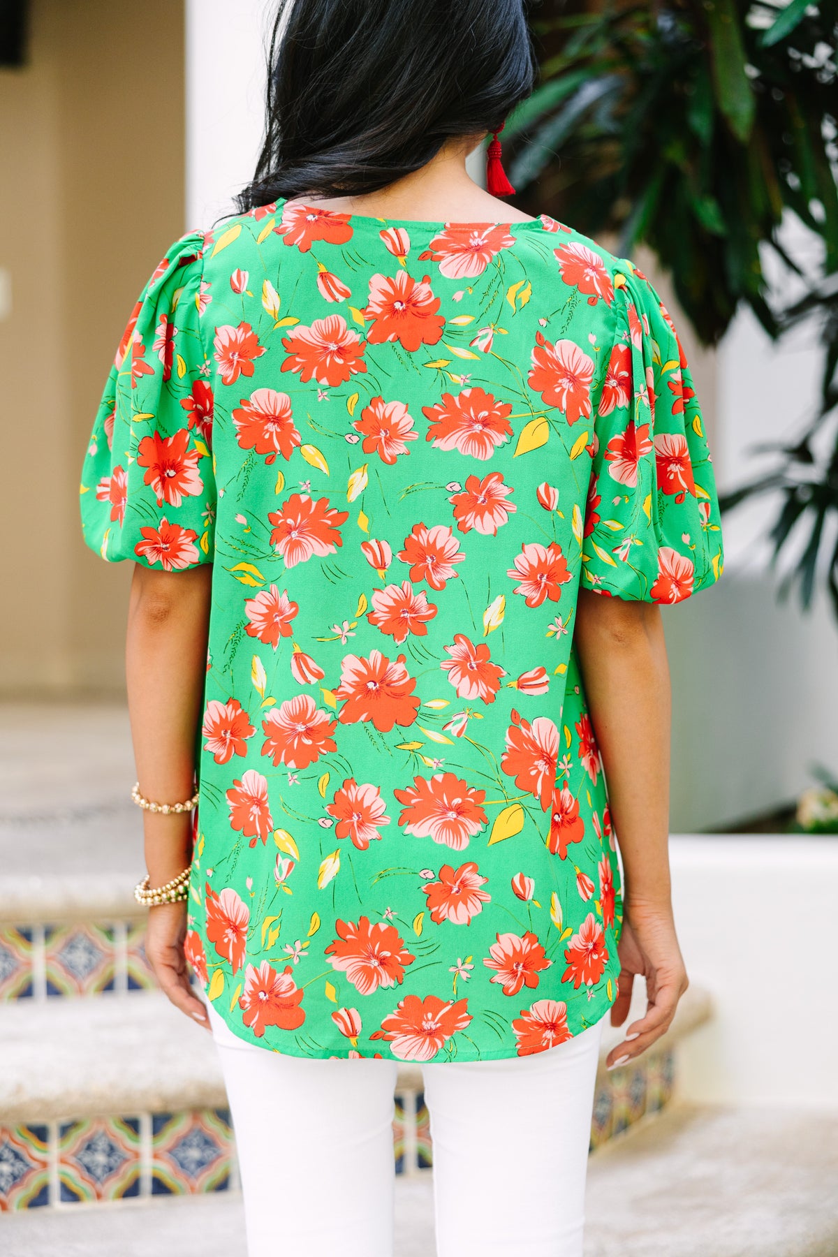 All You Green Floral Top – Shop the Mint