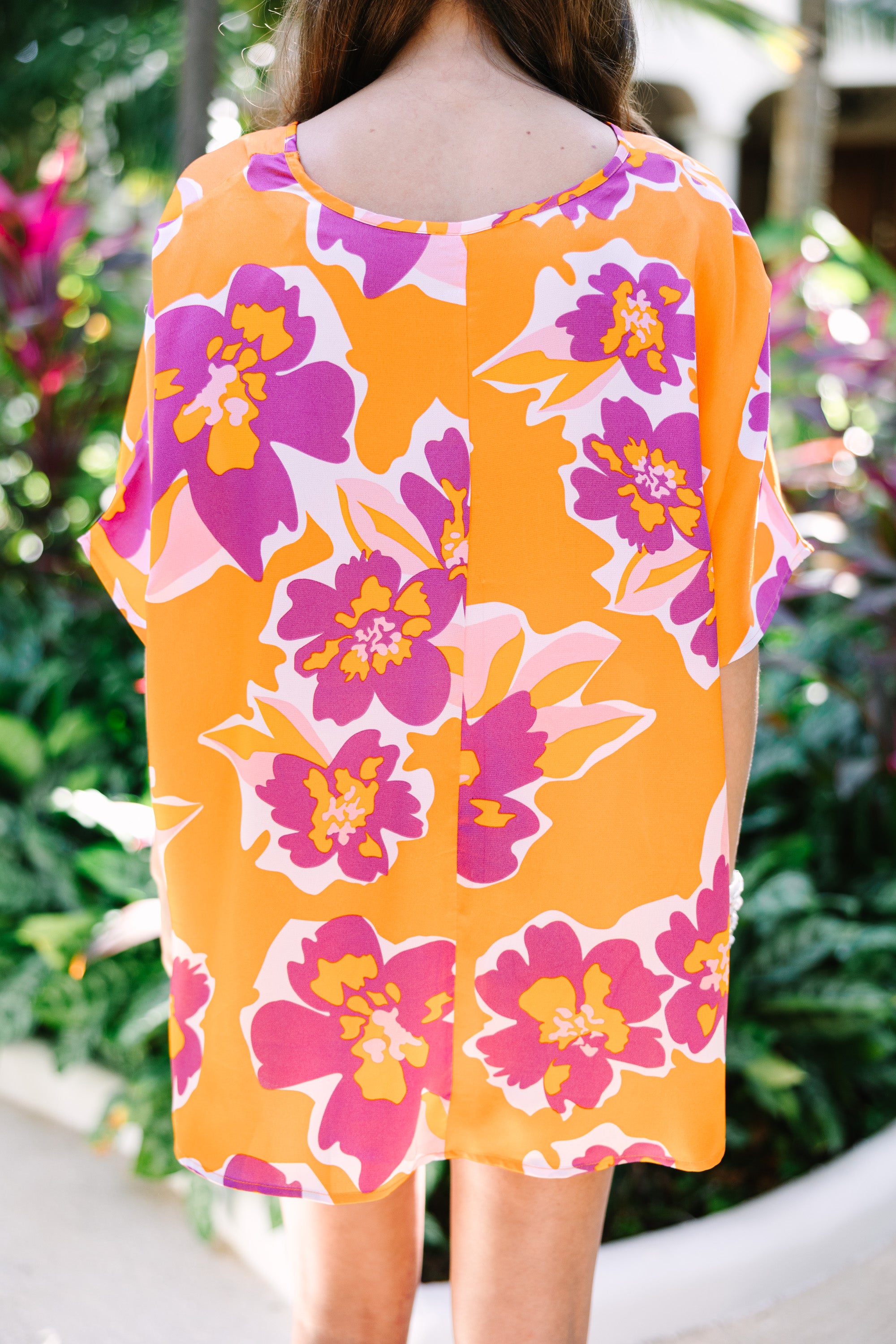 Sunny Days Orange Floral Top – Shop The Mint