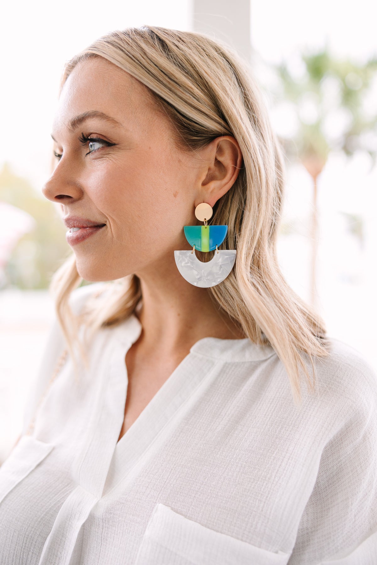 The Emorie Mint Green Earrings – Shop the Mint