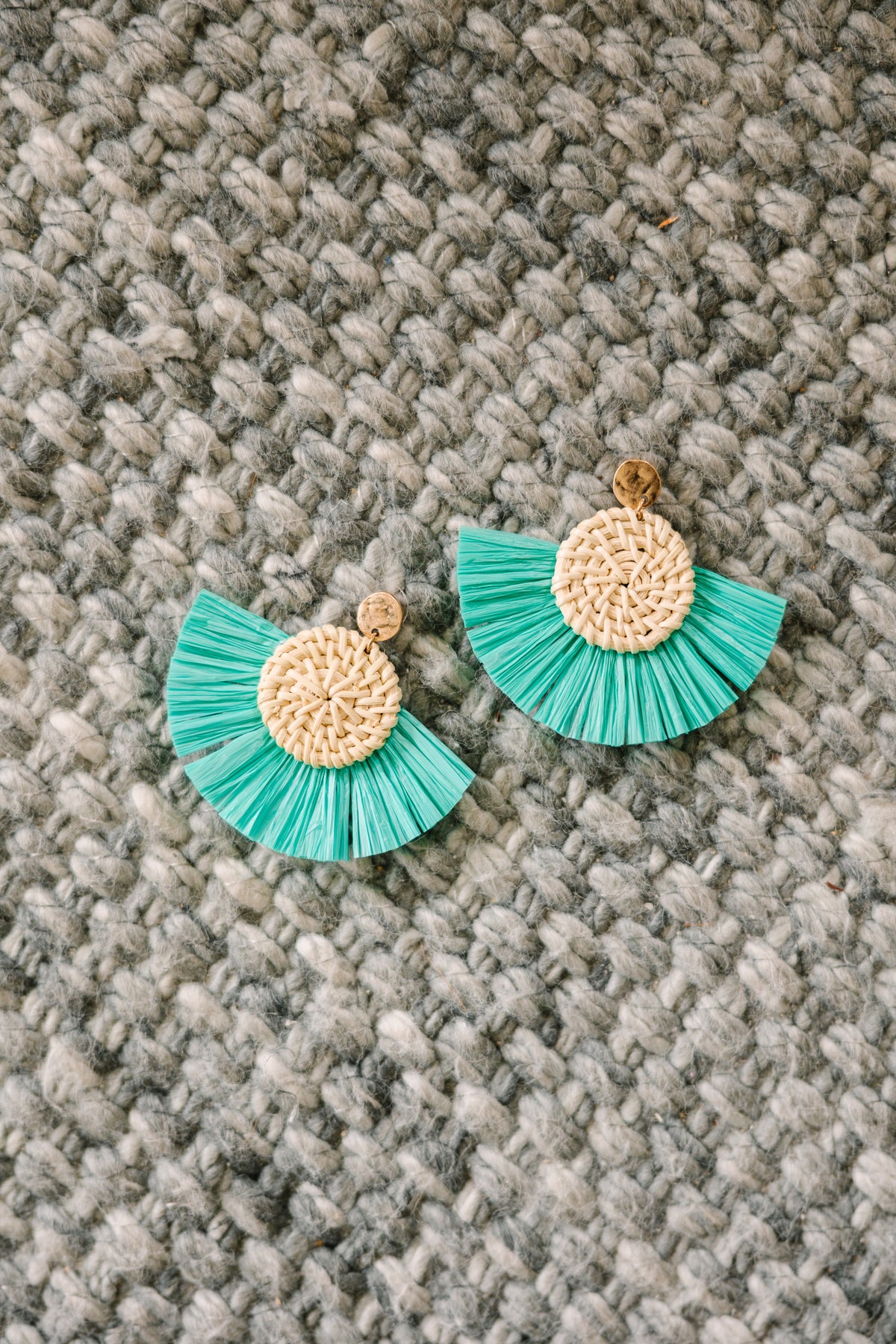 Fan Favorite Mint Rafia Earrings – Shop the Mint