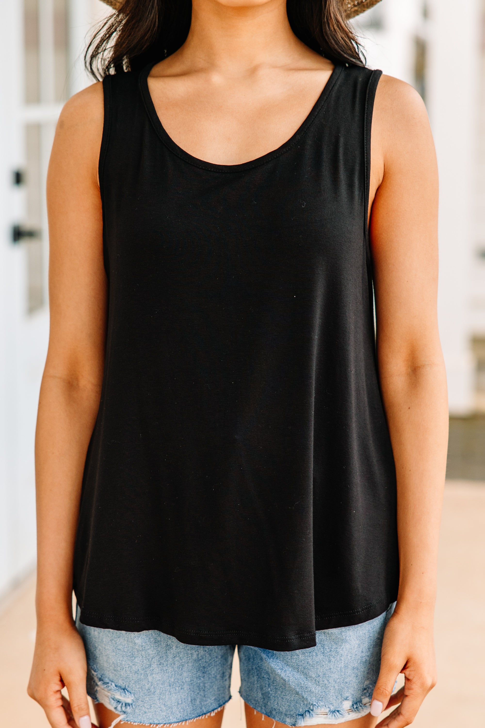 Simple Versatile Black Tank - Classic Tank#N# #N# #N# #N# –#N# Shop The ...