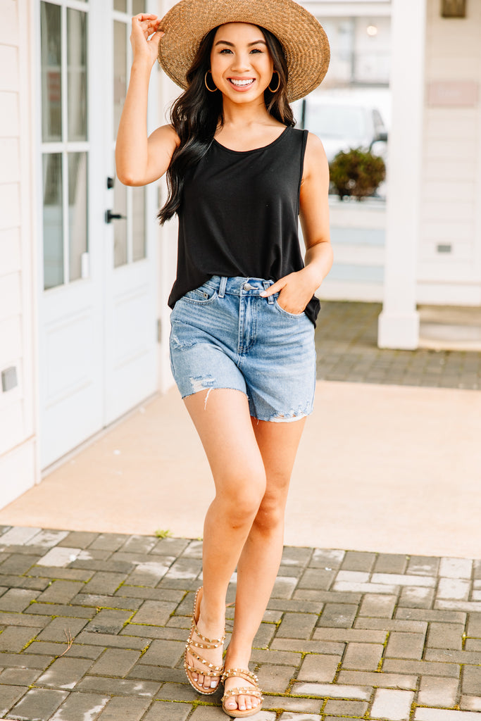 Simple Versatile Black Tank - Classic Tank – Shop the Mint