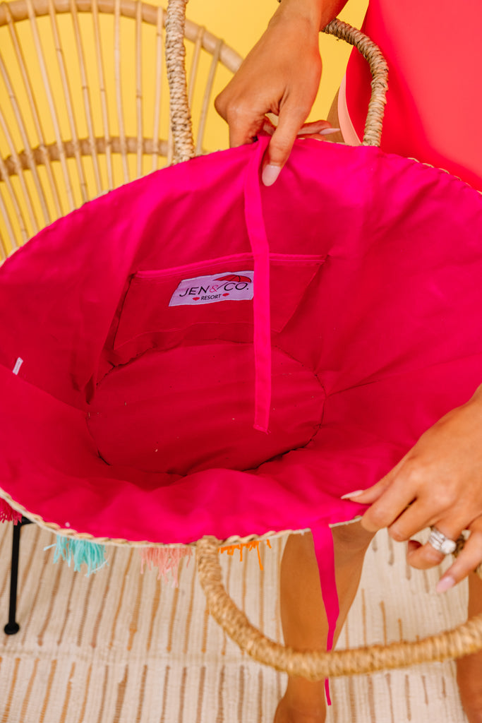 Always Ready Natural Seagrass Tote - Trendy Swim Accessories – Shop the ...