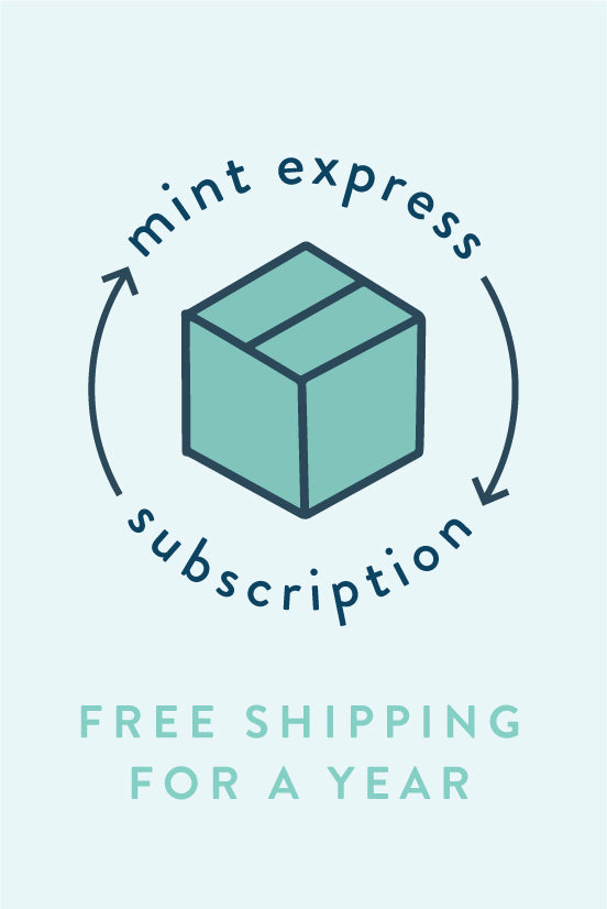 Mint Express Subscription - Free Shipping for 1 Year – Shop the Mint